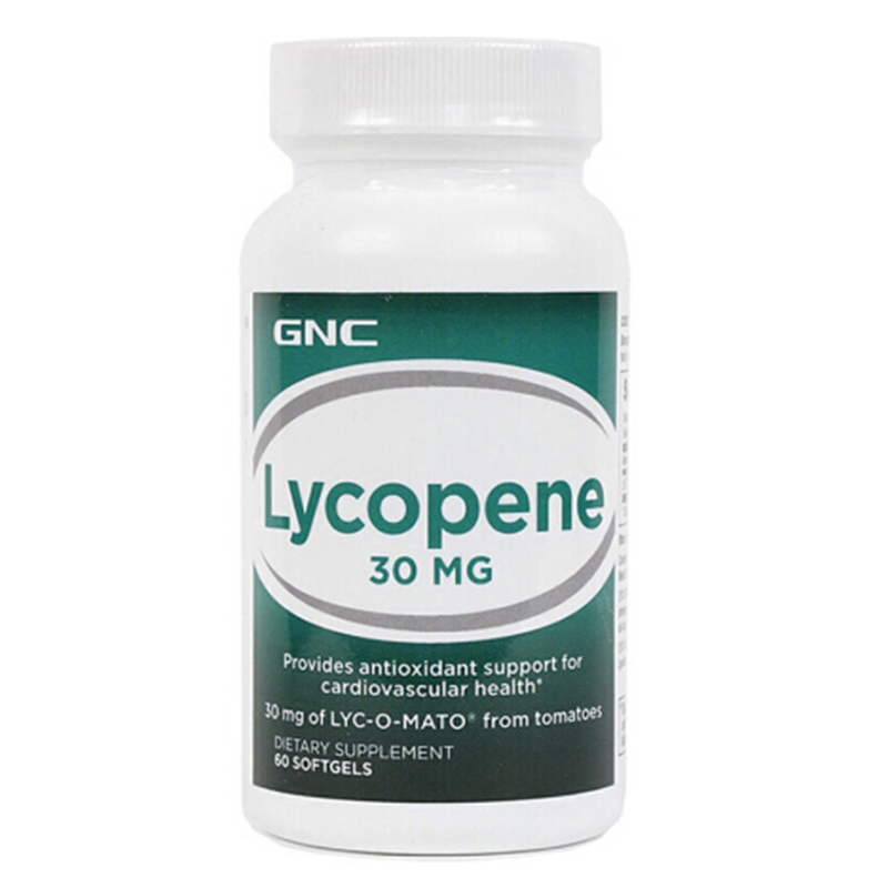 GNC Preventive Nutrition Lycopene 30mg, 60 Softgels