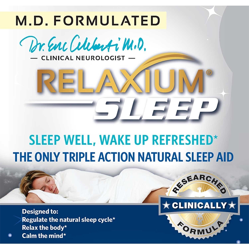 Relaxium 天然睡眠助剂 60粒