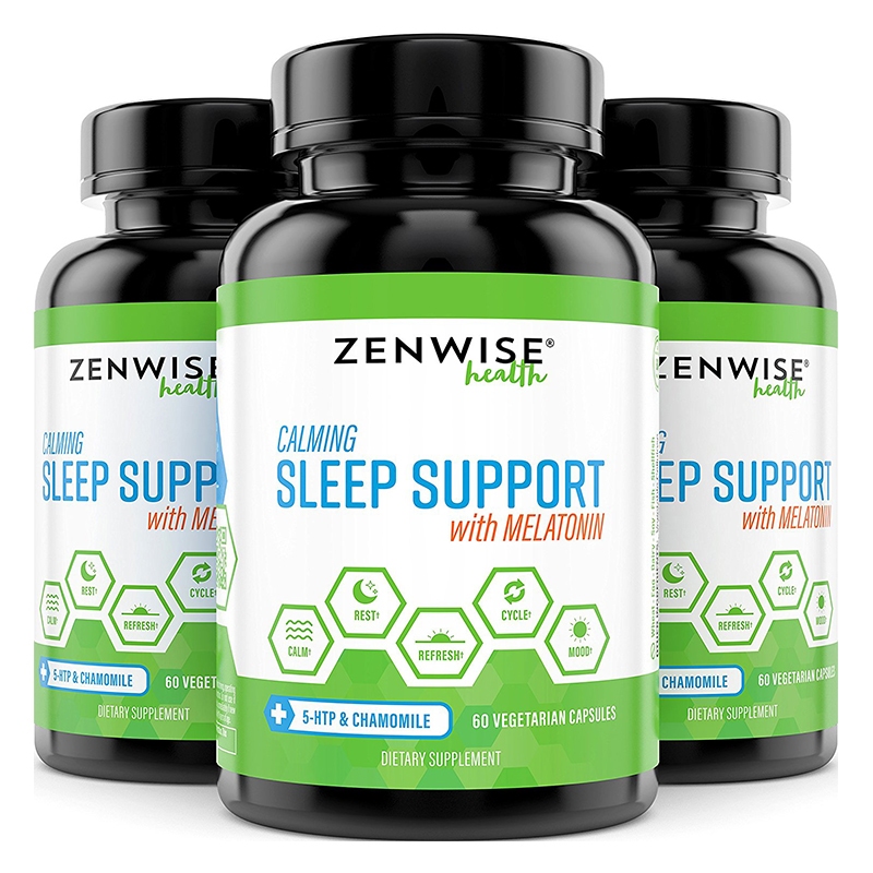 Natural Sleeping Aid 夜间快速入睡 睡眠辅助 100毫克5 HTP 60粒