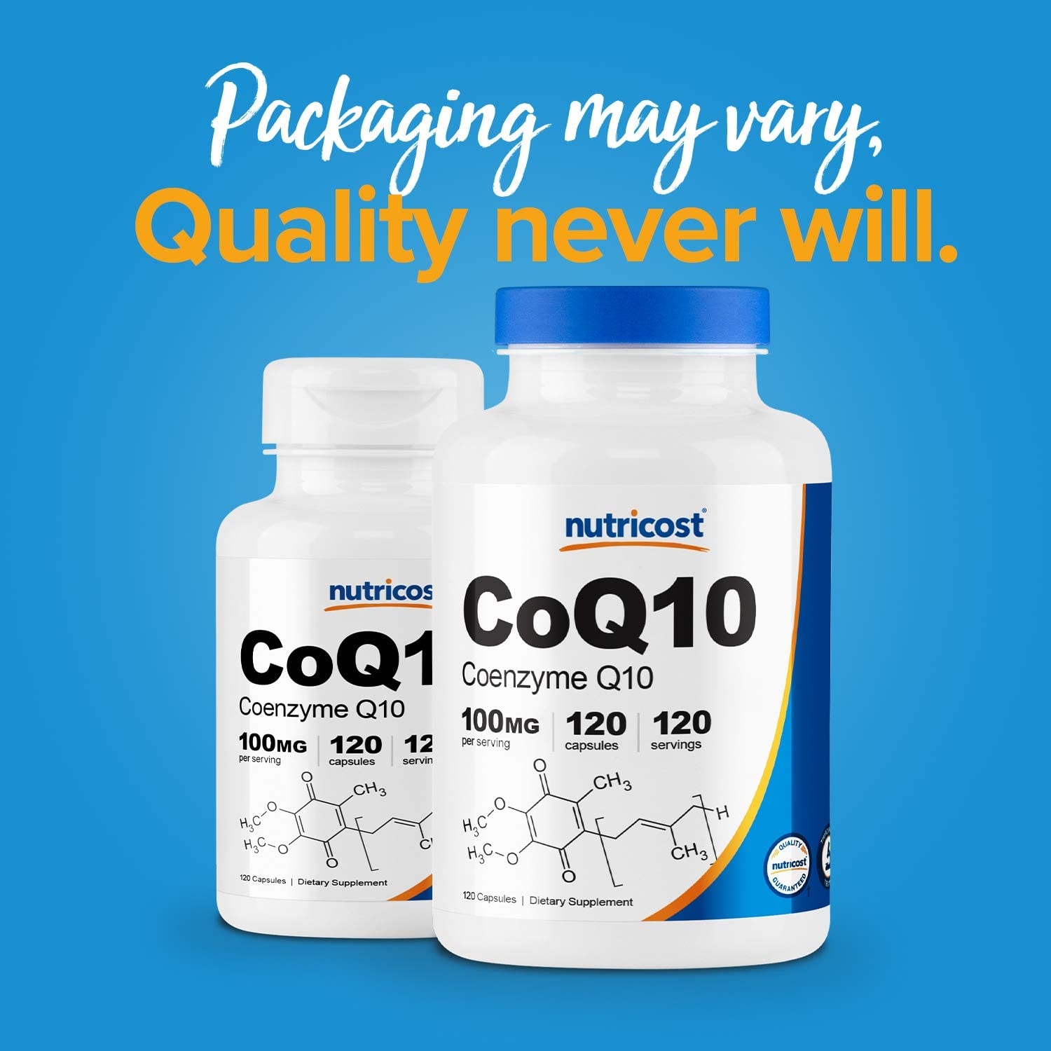 Nutricost 辅酶Q10胶囊片高含量100mg 120粒