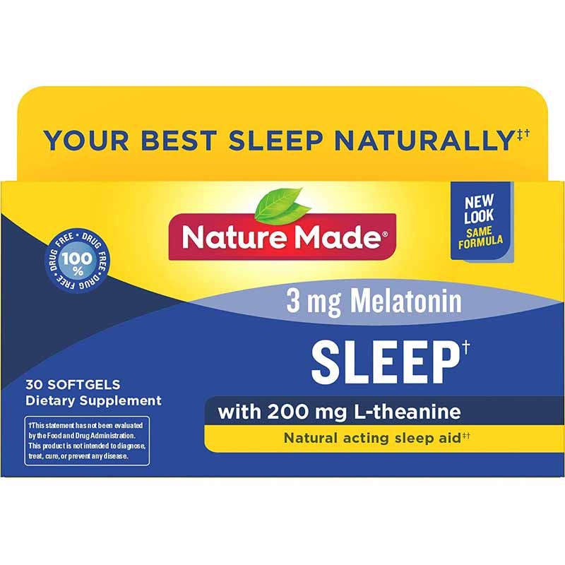 Nature Made 纯天然睡眠辅助胶囊 30粒