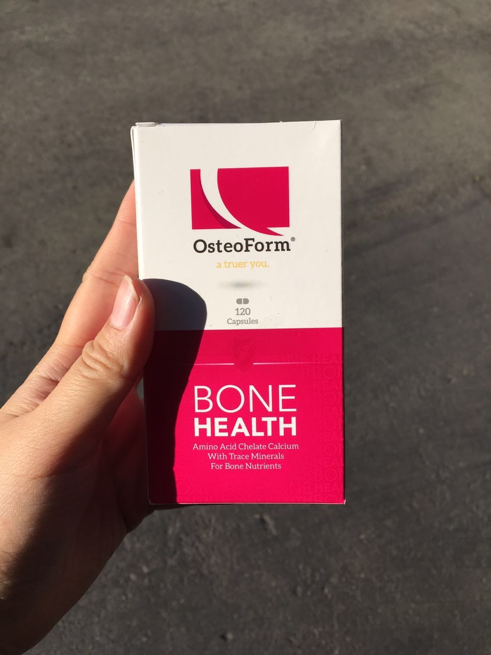 美国矿维OsteoForm 原装乐力钙片 120粒 孕妇老人补钙