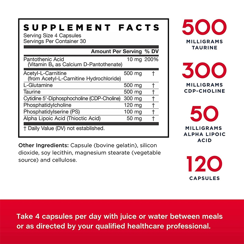 Jarrow FORMULAS 杰诺 Neuro Optimizer 全效健脑胶囊120粒